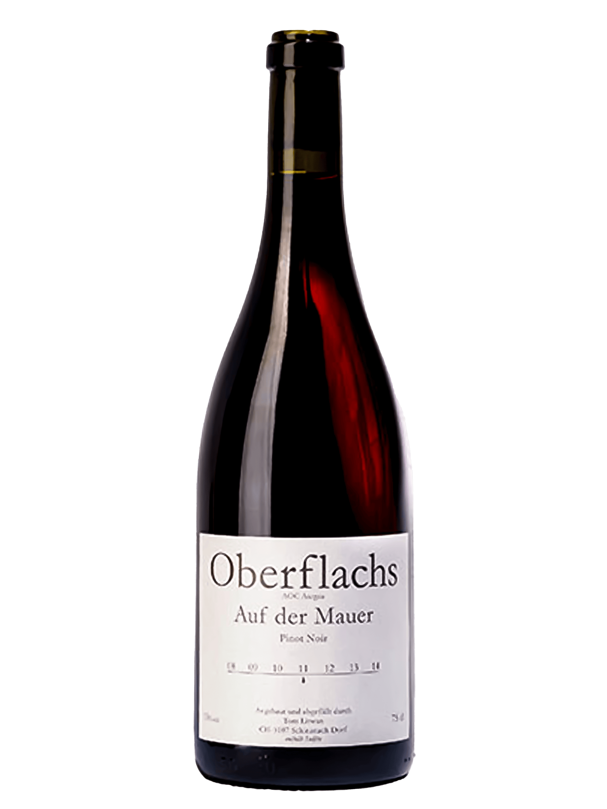 Tom Litwan AOC Aargau Pinot Noir Oberflachs Auf der Mauer 2018 ...